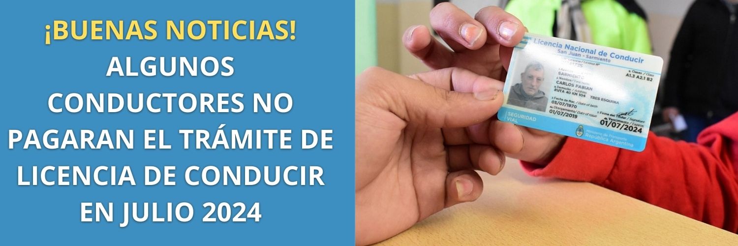 ¡Buenas Noticias! Estos Conductores No Pagan el Trámite de la Licencia ...